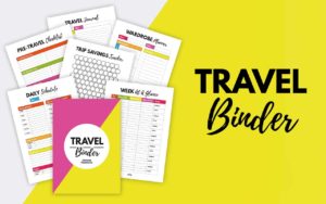 Travel Binder: 30+ Pages for Planning the Perfect Trip