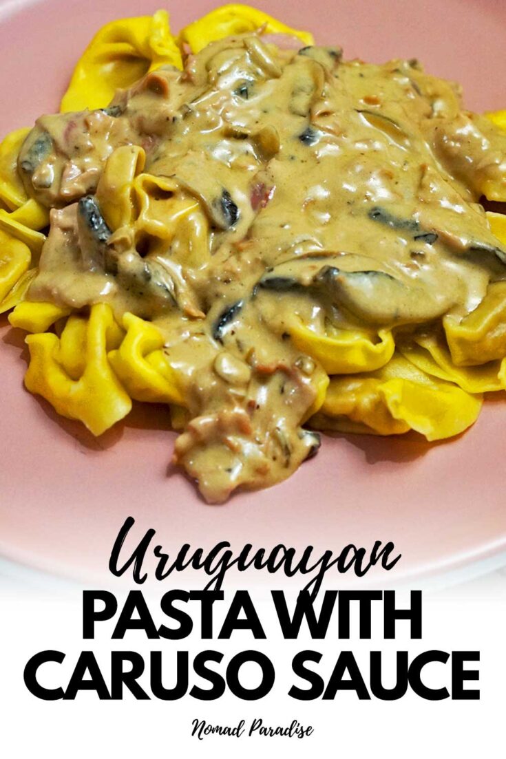 Popular Uruguayan Pasta with Caruso Sauce Recipe
