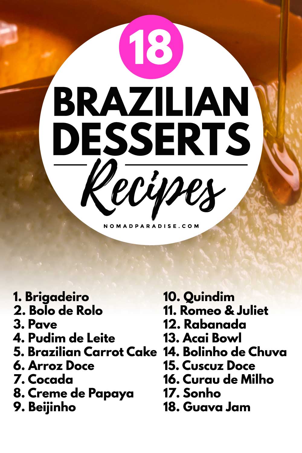 18 Most Popular Brazilian Desserts You Should Try - Nomad Paradise