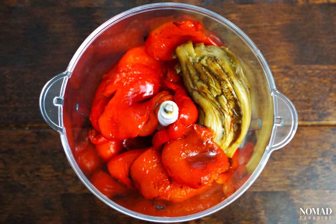 Ajvar Recipe (Sweet and Creamy Roasted Pepper and Eggplant Relish from ...