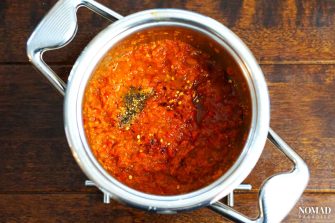 Ajvar Recipe (Sweet and Creamy Roasted Pepper and Eggplant Relish from ...