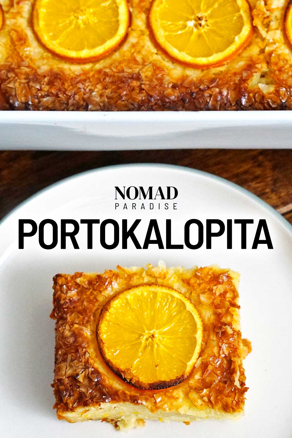 Greek Orange Cake Recipe (Portokalopita) That's Rich, Moist, and Citrussy