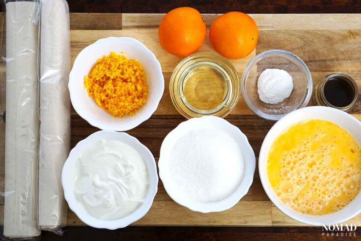 Greek Orange Cake Recipe (Portokalopita) That's Rich, Moist, and Citrussy