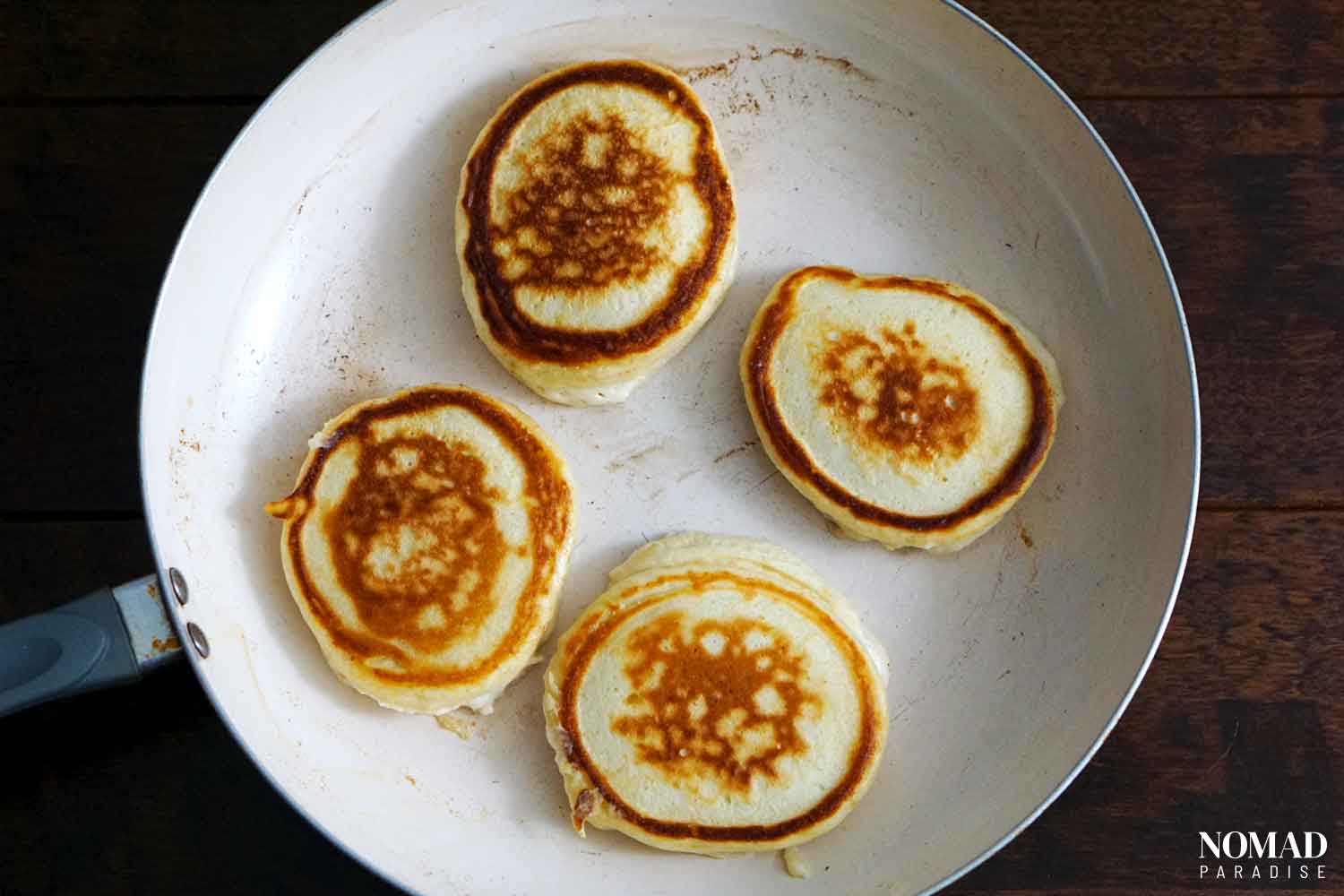 Thick and Wholesome Kefir Pancakes (Oladyi/Oladi) Recipe