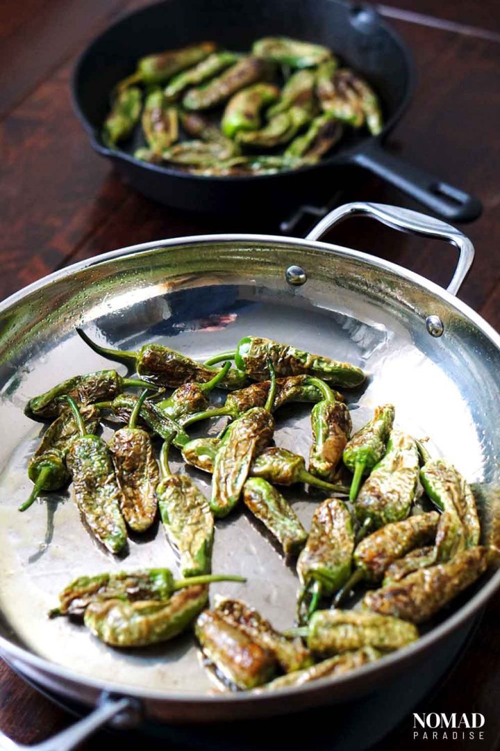 Spanish Padron Peppers Recipe (Pimientos de Padron)