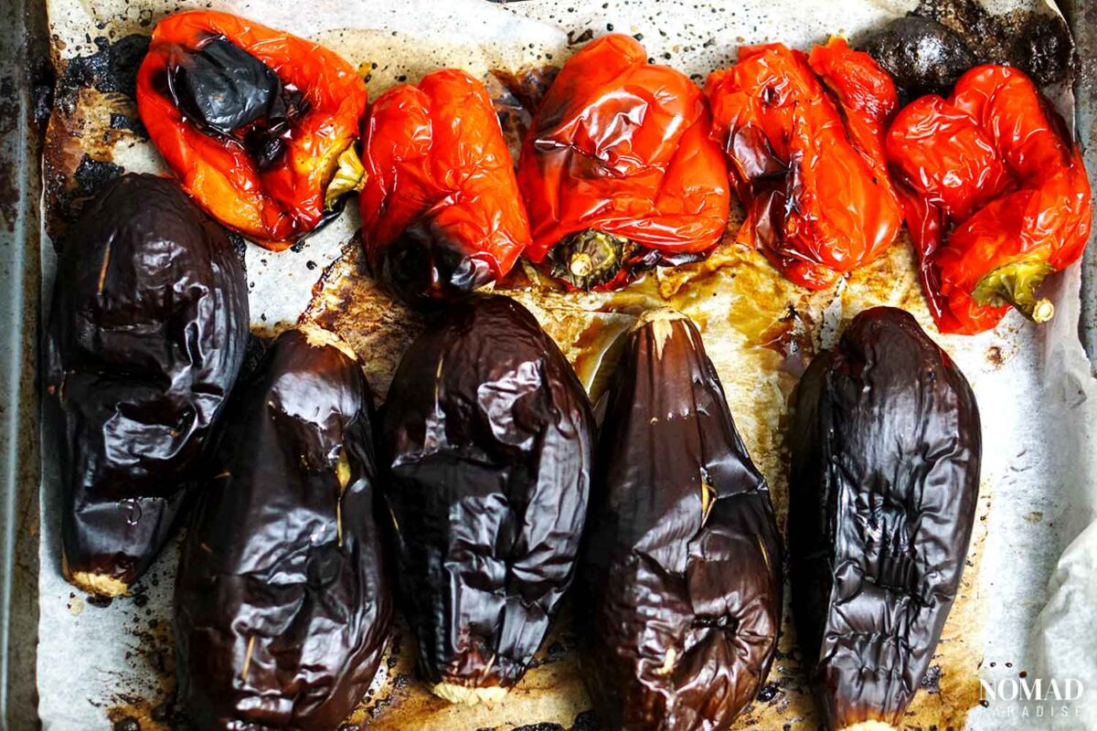 Zacusca Recipe (Roasted Eggplant and Bell Pepper Spread from Romania ...