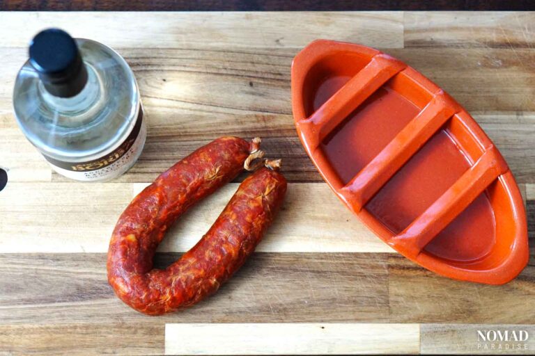 Rich and Smoky Portuguese Grilled Chorizo (Chourico Assado) Recipe