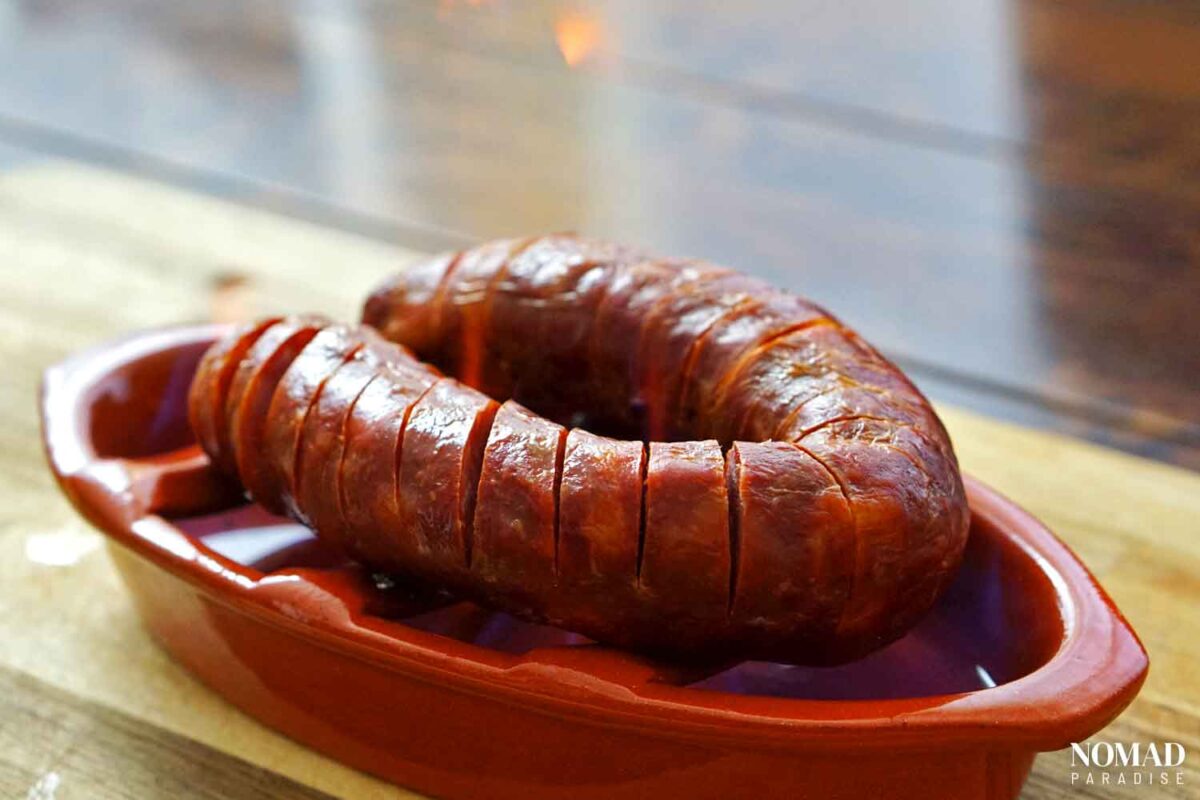 Rich and Smoky Portuguese Grilled Chorizo (Chourico Assado) Recipe