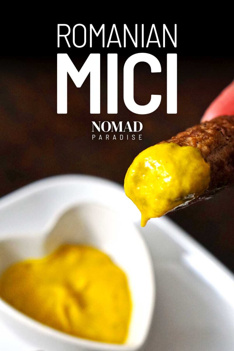 Mici / Mititei Recipe (Romanian Grilled Ground Meat Rolls)