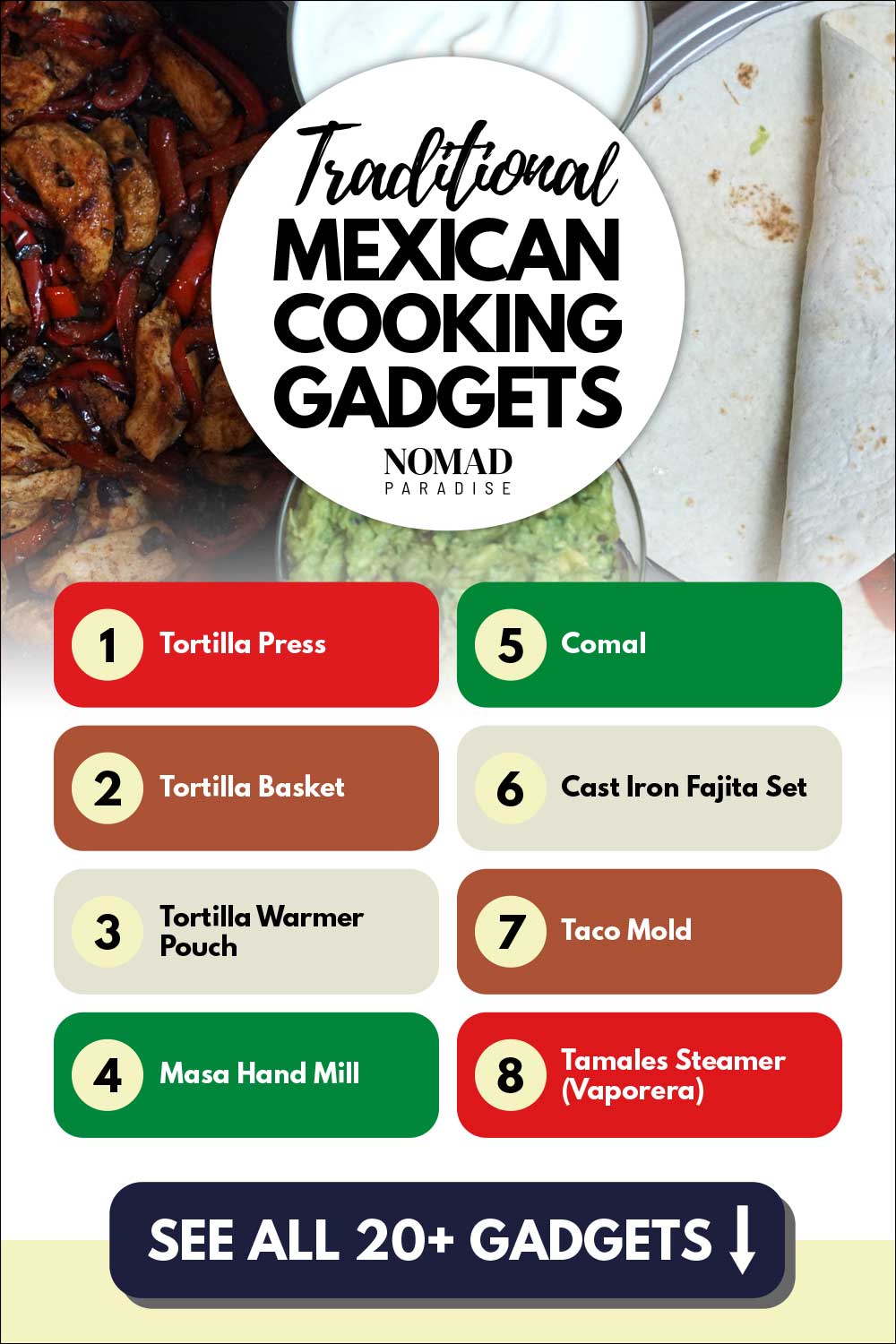 Mexican Cooking Tools and Gadgets to Bring Magic into the Kitchen