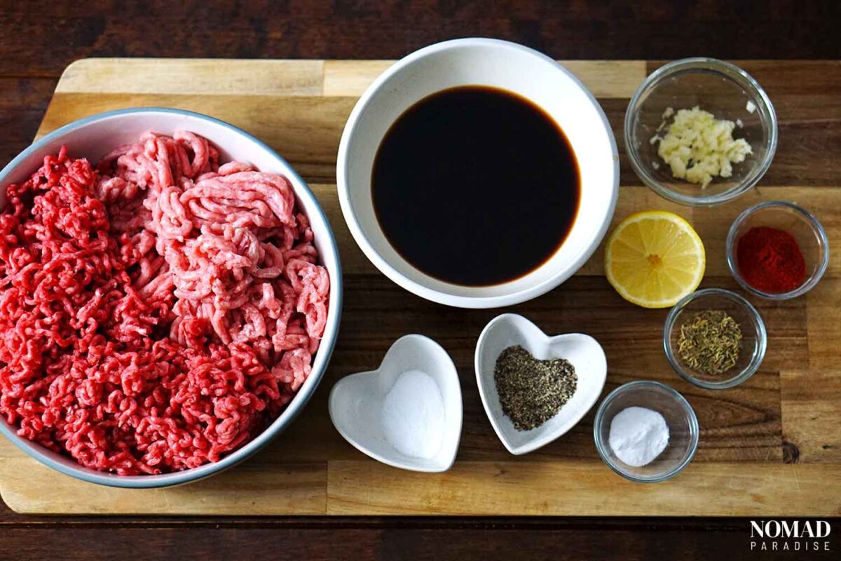 Mici / Mititei Recipe (Romanian Grilled Ground Meat Rolls)