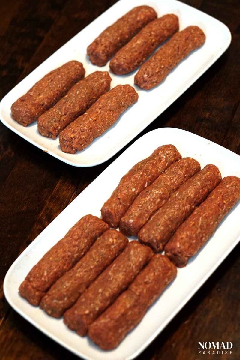 Mici / Mititei Recipe (Romanian Grilled Ground Meat Rolls)