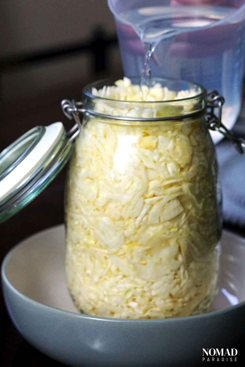Homemade Sour Cabbage/Sauerkraut Recipe