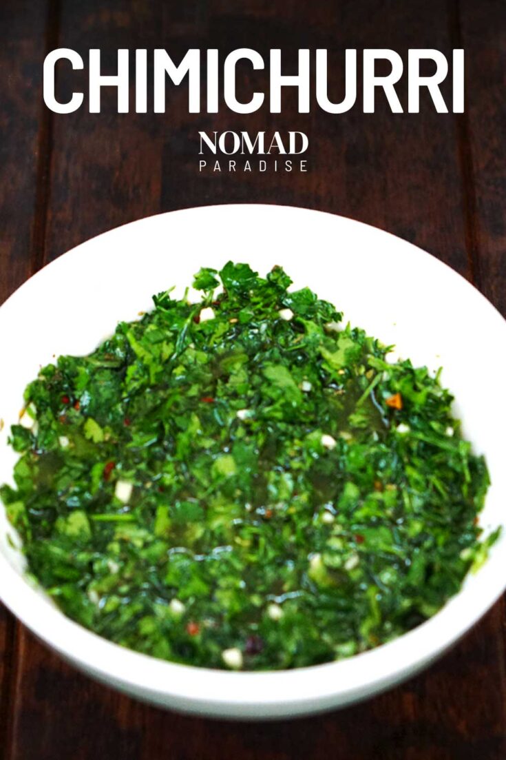 Argentinian and Uruguayan Chimichurri Sauce Recipe