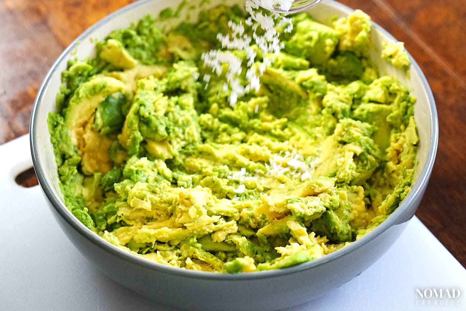 Creamy and Chunky Guacamole Recipe