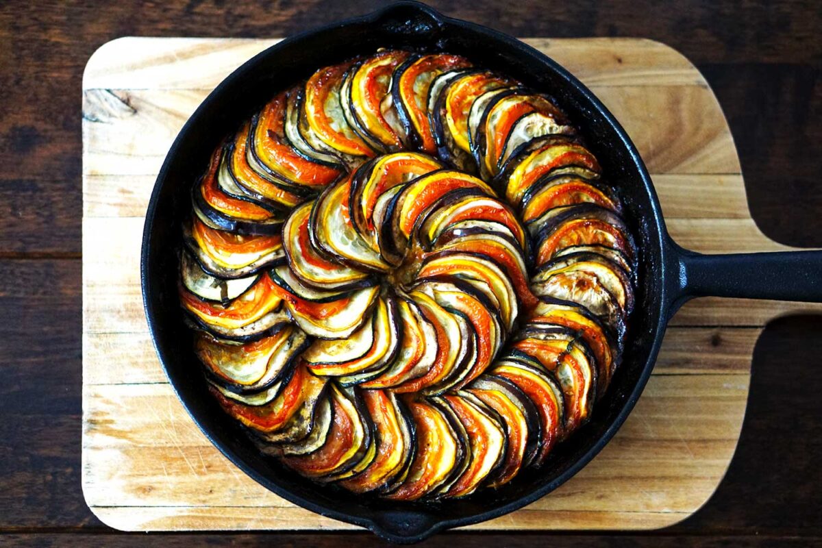 Modern Ratatouille (in the Form of Confit Byaldi) Recipe