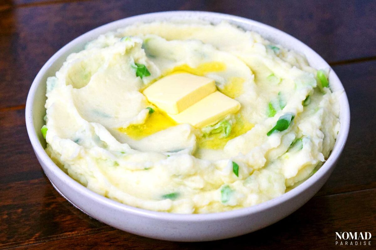 Irish Champ (Mashed Potatoes with Scallions) Recipe