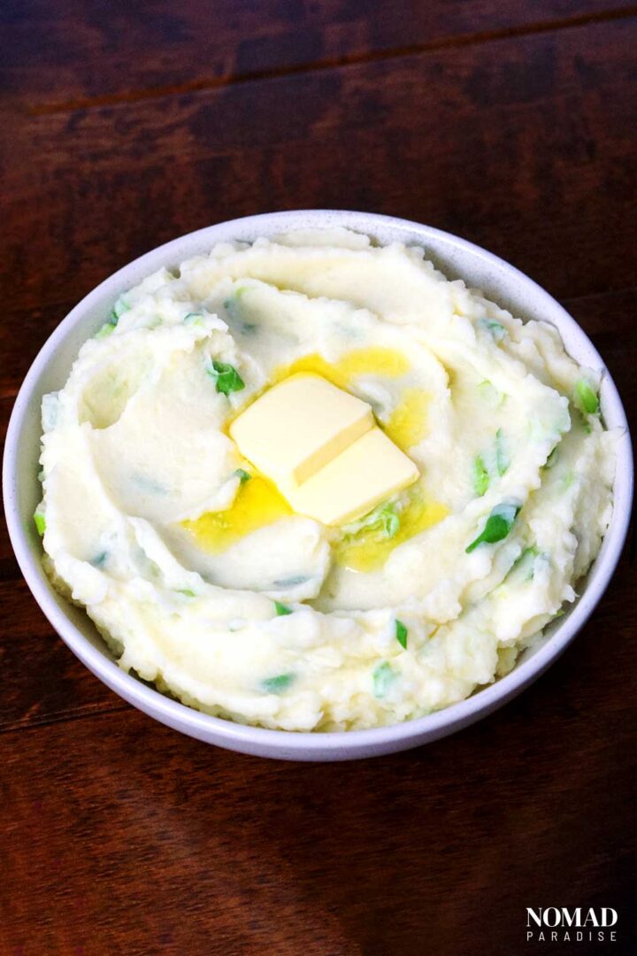 Irish Champ (Mashed Potatoes with Scallions) Recipe